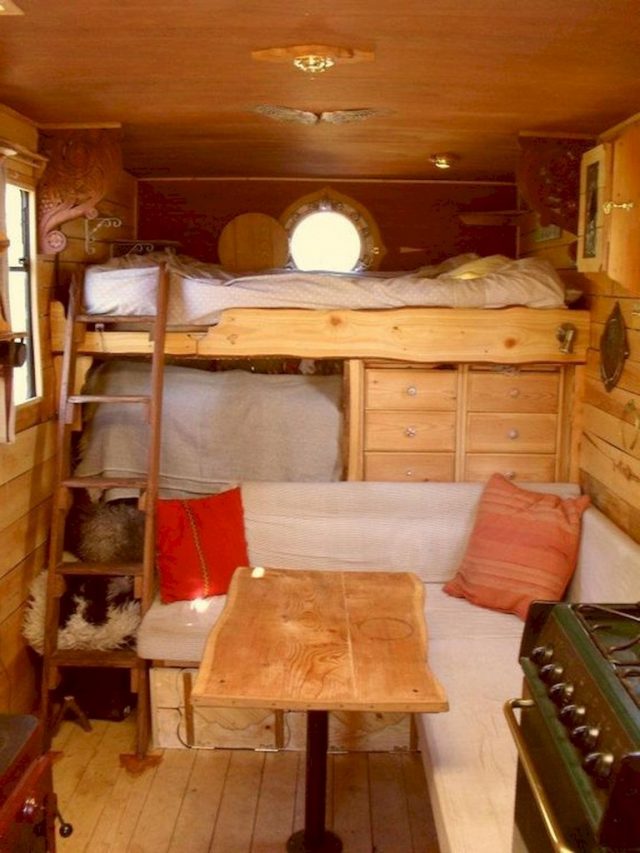 43 Lovely Travel Trailers Interior Ideas for Full Time RV Living – Page ...